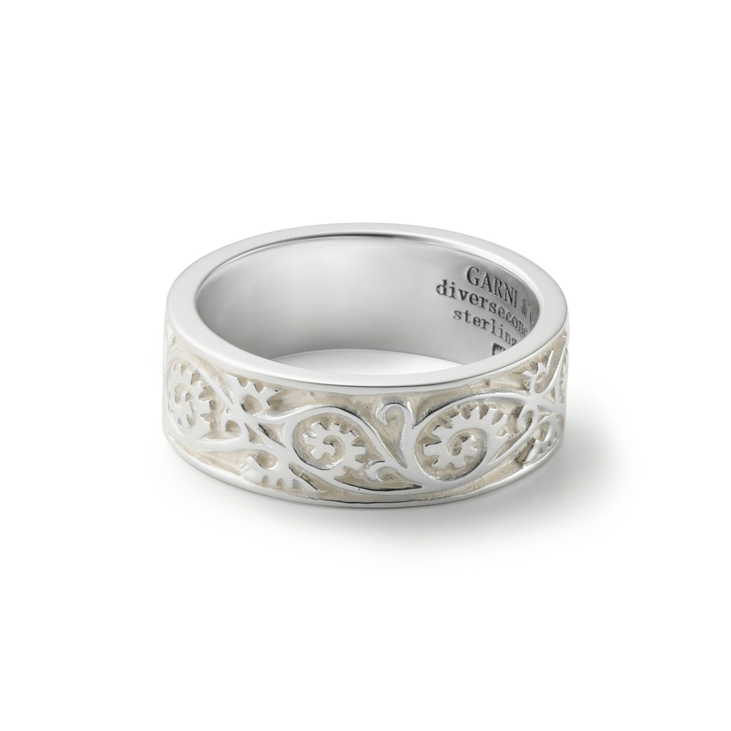 Vine Pattern Ring - Light - WHITE | GARNI ONLINE STORE | ガルニ【公式通販】